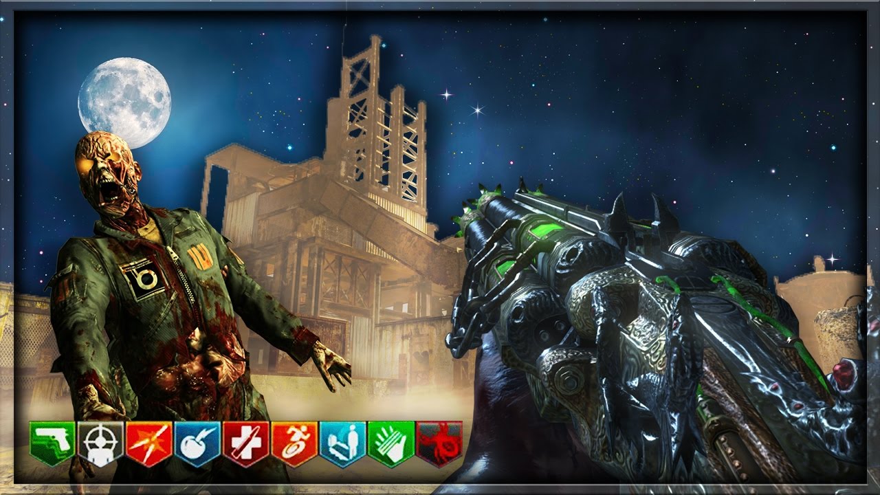 RUST ZOMBIES CUSTOM MAP- INSANE MW2 WEAPONS! (Black Ops 3 Custom ...