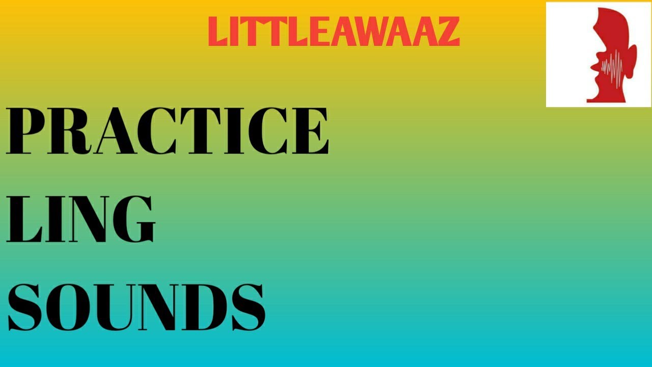 Practise ling sounds at home |Hearing impairment| - YouTube
