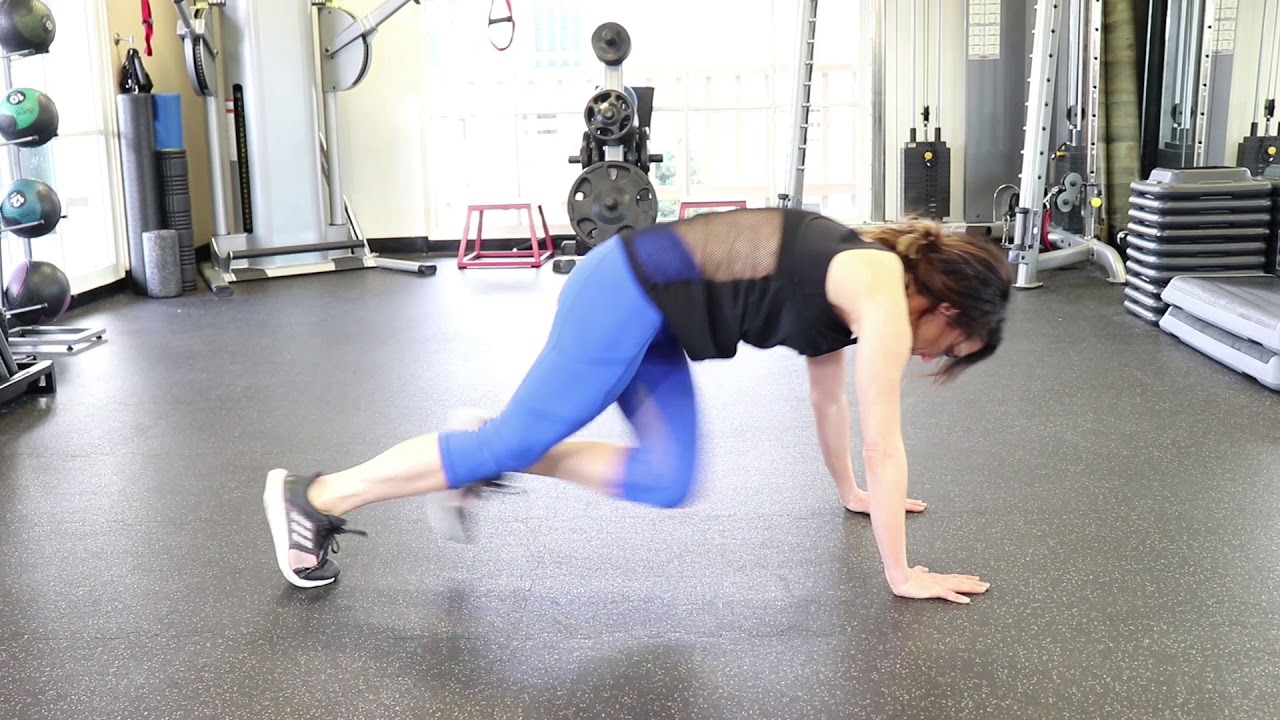 High Plank Mountain Climbers - YouTube