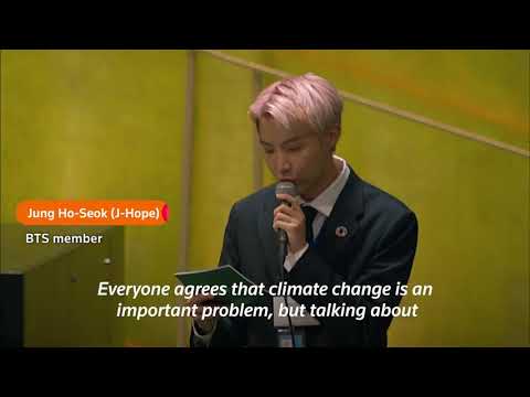 BTS sing their way through United Nations