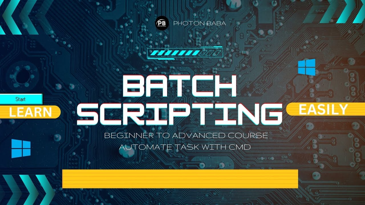 🚀 Master Batch Scripting: Course Introduction & Full Syllabus Breakdown ...