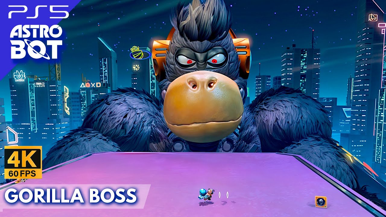 ASTRO BOT : Gorilla Boss - Mighty Chewy || Primer Jefe - 4K PS5💥🌐 ...