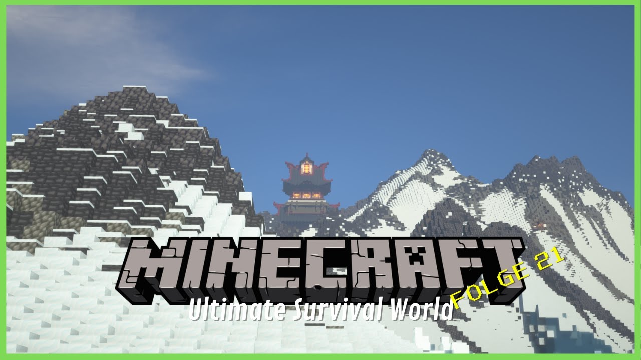 MINECRAFT USW 🌍 021: Ganze 3 FPS auf dem Heimweg - YouTube