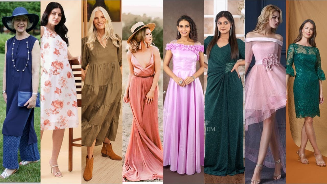 Different types of dresses | Formal dresses for functions | Stylish ...