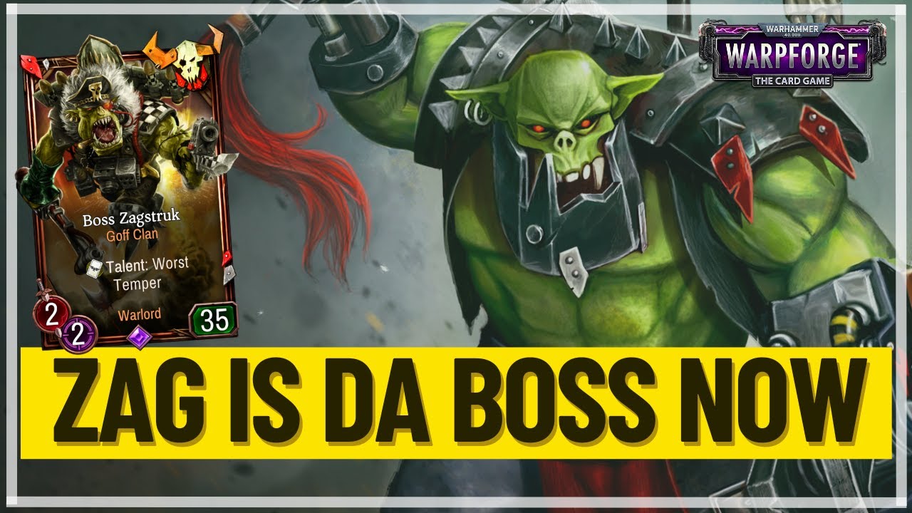 Zagstruk Control Deck | Warhammer 40,000: Warpforge - YouTube