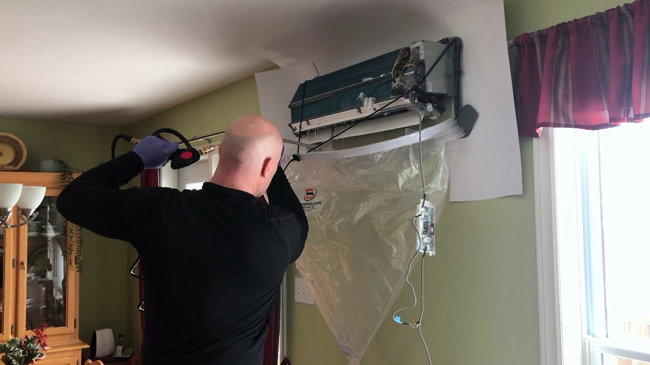 DeepClean NL Mini Split Deep clean - YouTube