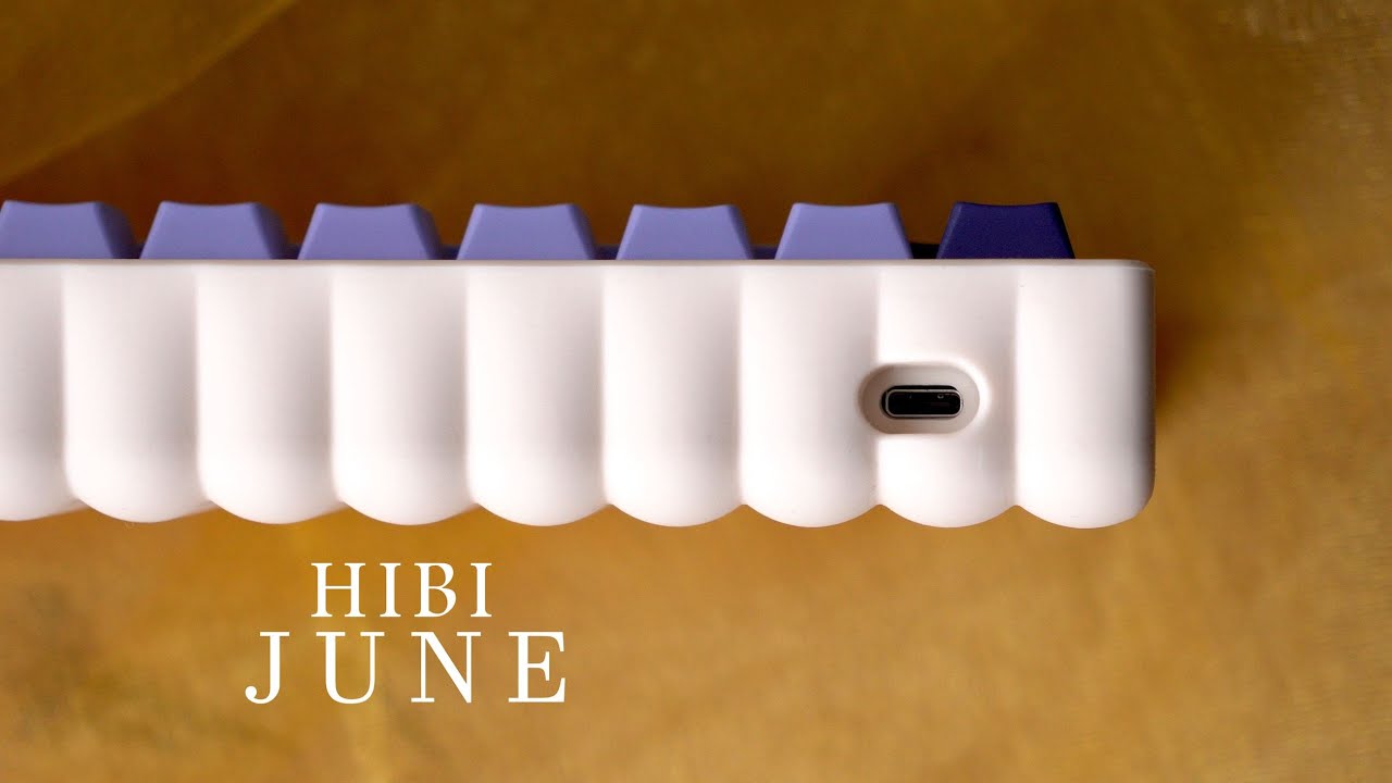 HIBI June /Office Beige/ | Latency, Review, Sound Test - YouTube