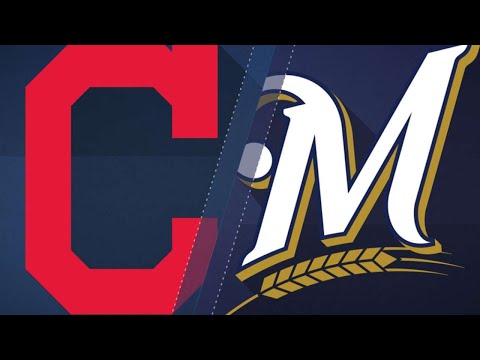 Suter leads Brewers to 3-2 win over the Tribe: 5/8/18