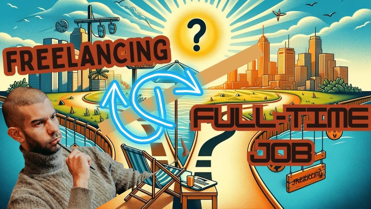 Freelancing VS Full Time Job.. What you NEED to know! - YouTube