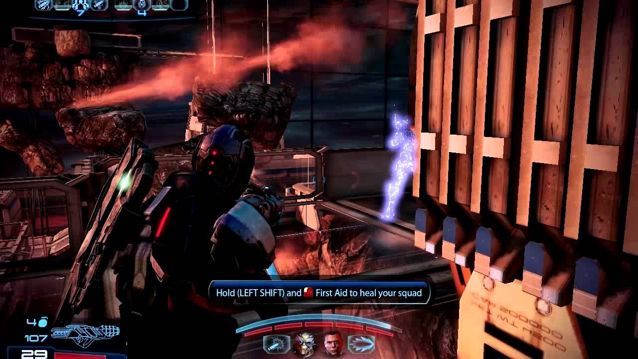 Mass Effect 3 Armax Arsenal Arena - Garrus & James [Part 2] - YouTube