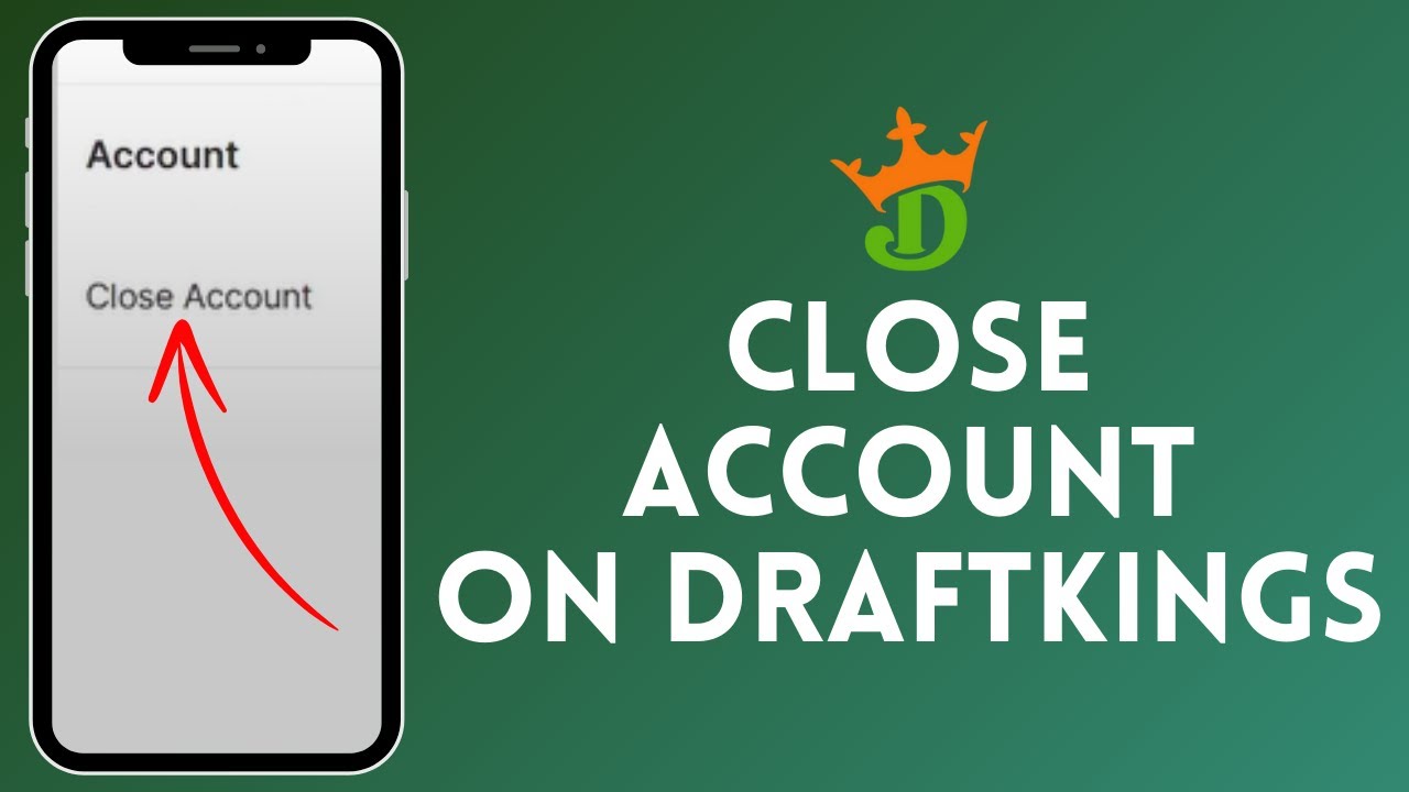 How To Close Draftkings Account | Delete Draftkings Account 2024 - YouTube