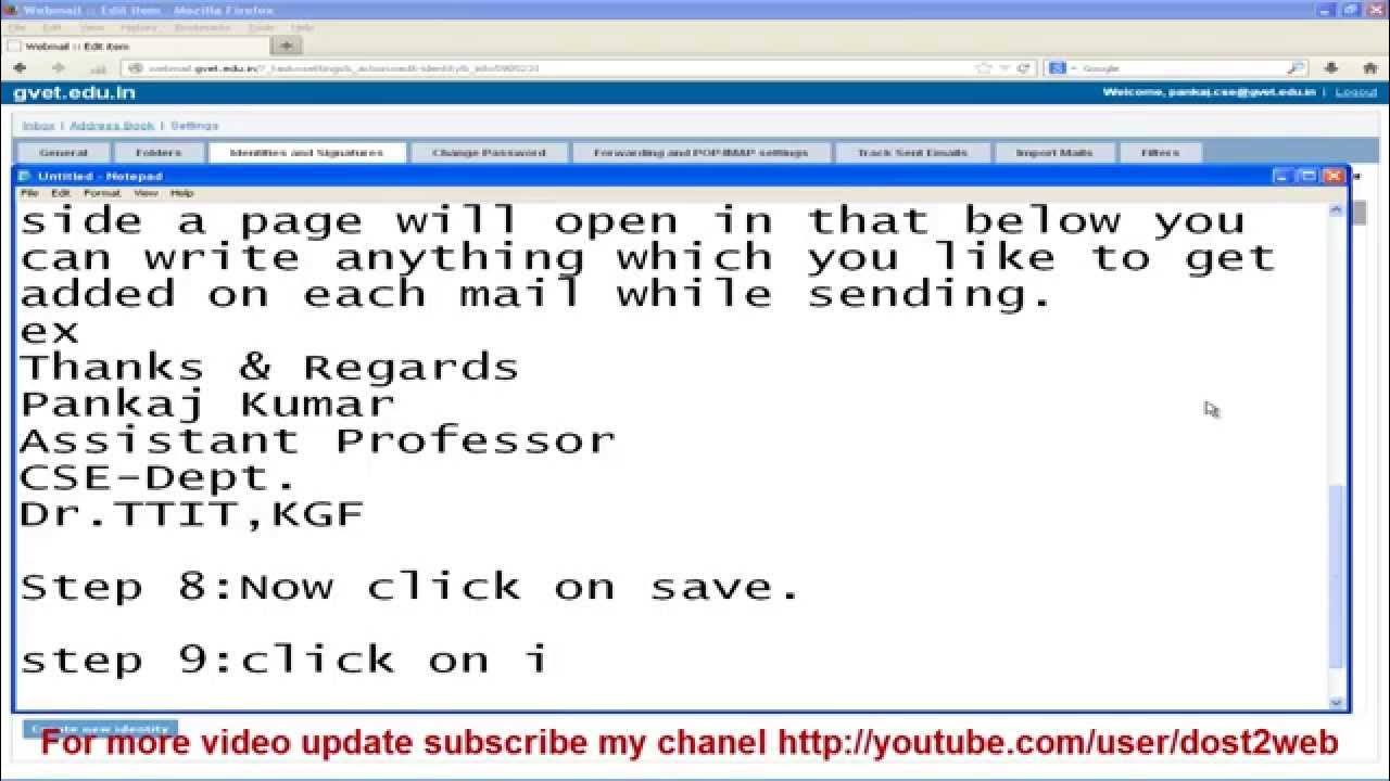 How To Change Alternate Email Address And Add Signature In Webmail how-to-change-alternate-email-address-and-add-signature-in-webmail