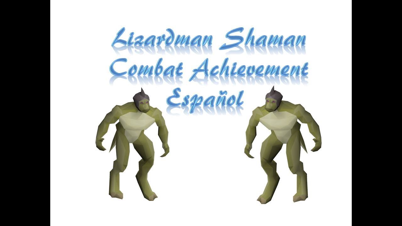 Lizardman Shaman - Combat Achievement OSRS Español - YouTube