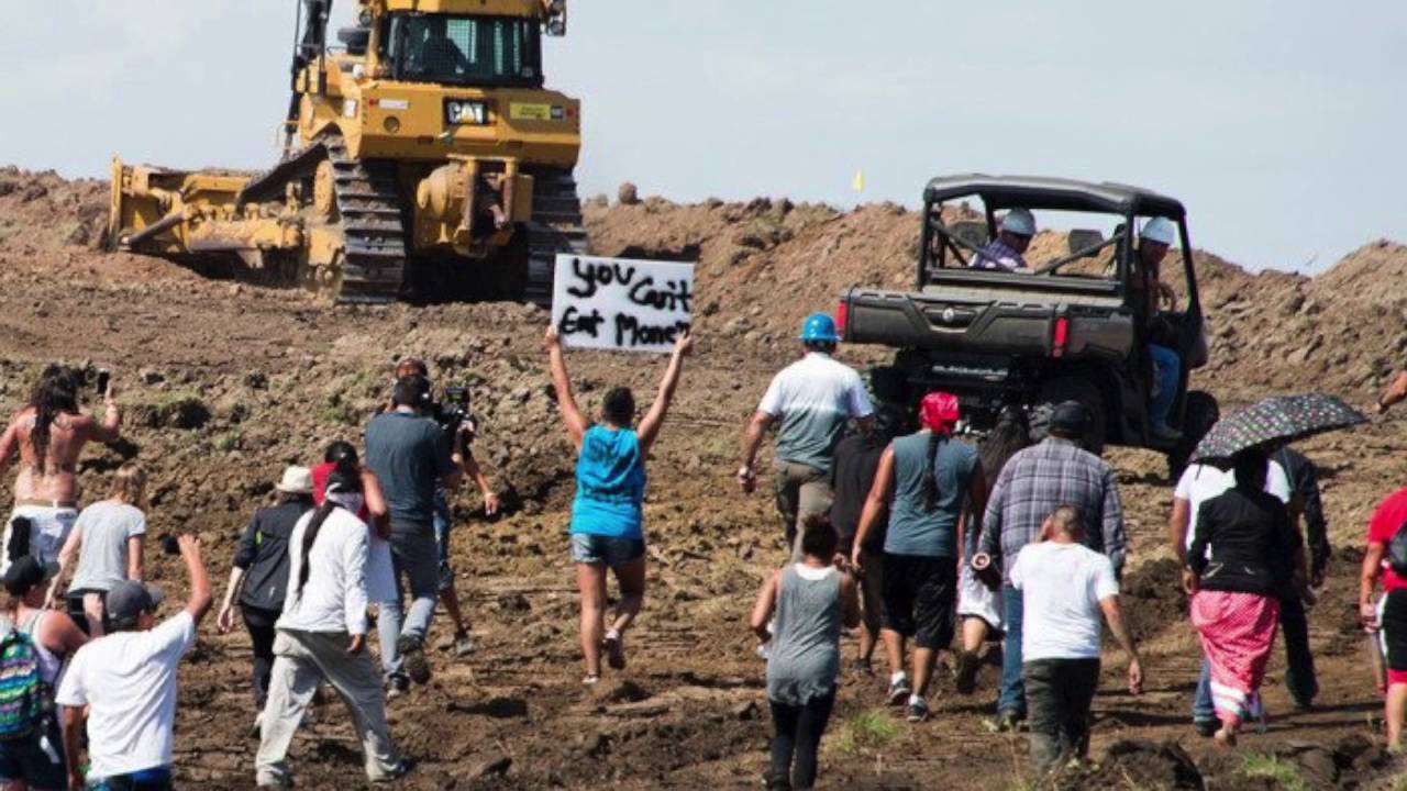 Standing Rock Dakota Access Pipeline protests (Buffalo Springfield "For ...