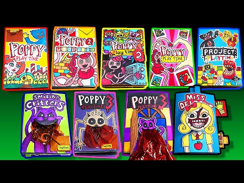Poppy Playtime Game Book Collection🩸💀😺😈 (Part 1 ~ 9)