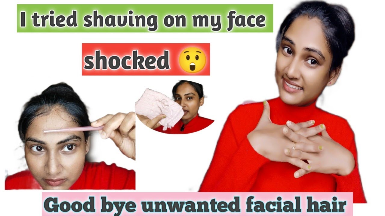How I Shave my Face at Home |Do's and Don'ts|How to shave your face ...