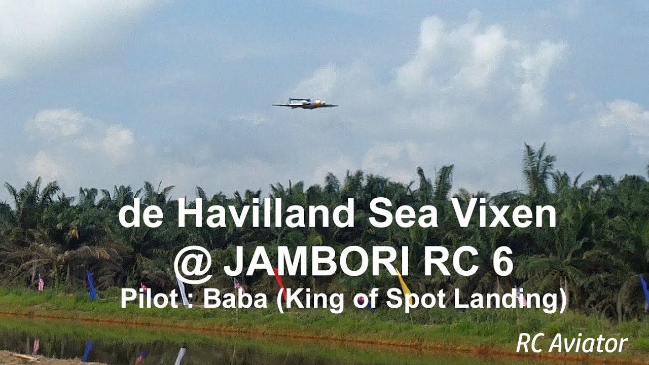 De Havilland Sea Vixen Jambori Rc 6 Youtube