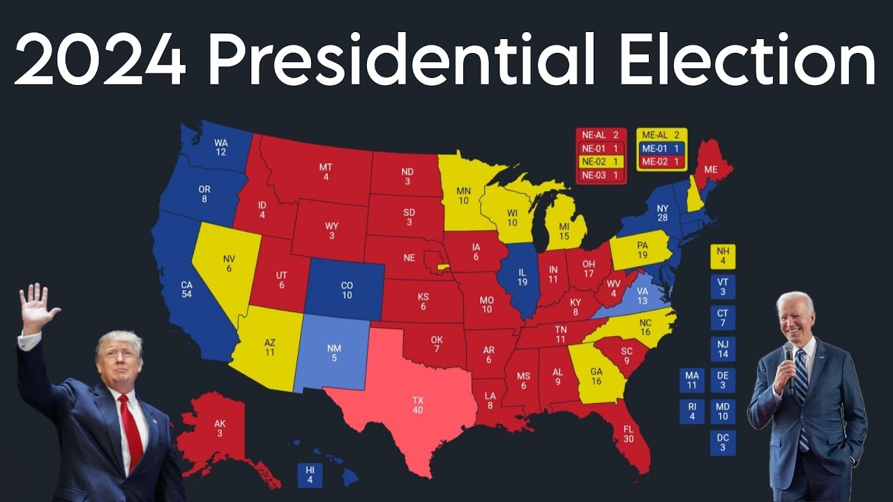 2024 Election Prediction - Donald Trump Vs Joe Biden as of May 2024 ...