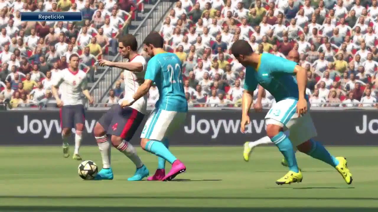 PES 16 XBOX 360 (gameplay 0002A) - YouTube