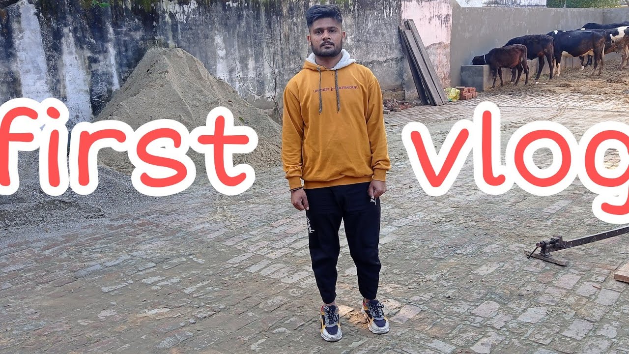my first vlog || deshi vlogs || india vlogger - YouTube