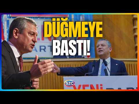 CHP'YE ZEHİR ZEMBEREK SÖZLER! Özgür Özel Düğmeye Bastı! YENİ PARTİ ATEŞİ ANKARA'DA YANDI!