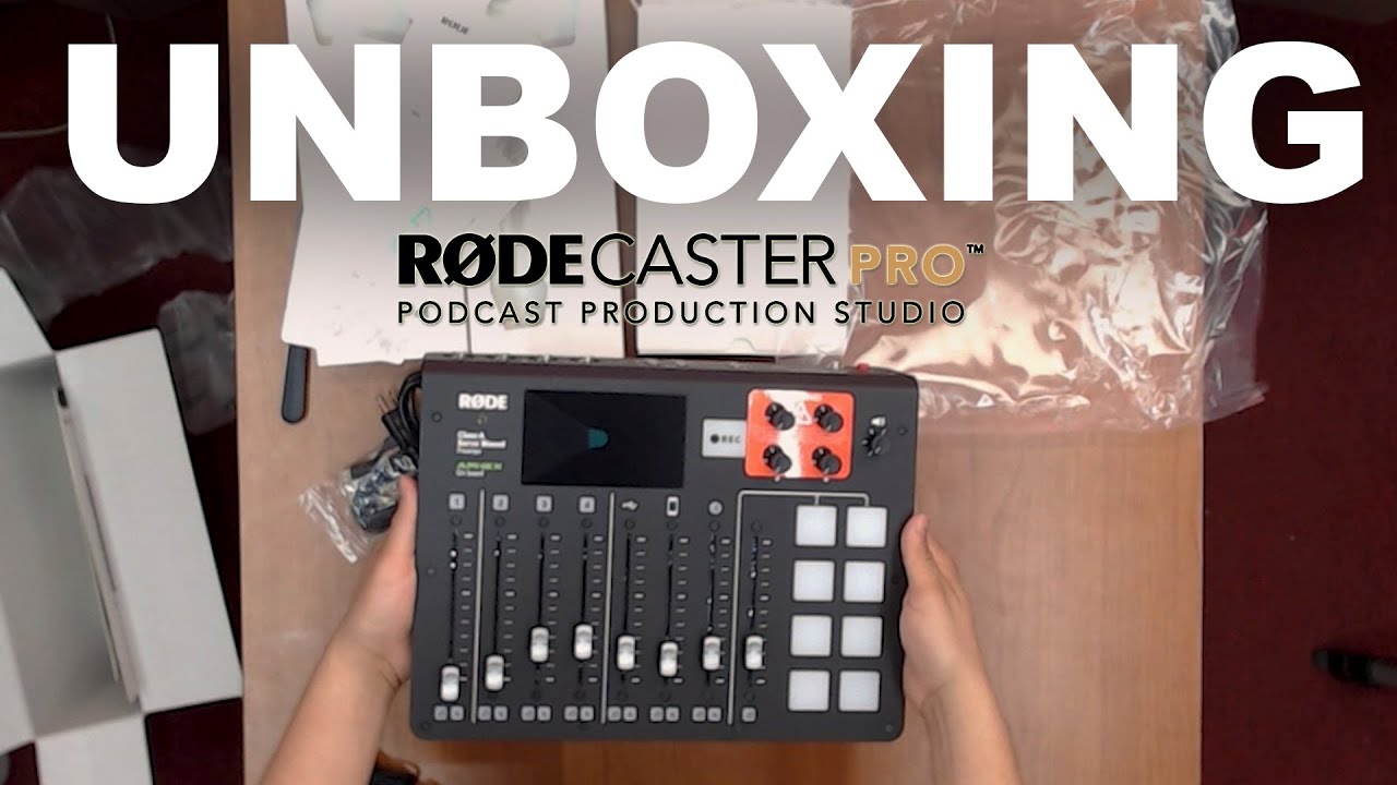(Unboxing) RodeCaster Pro en Español - YouTube