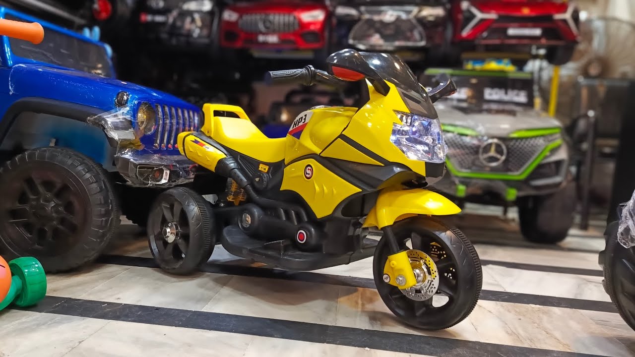 Baby Bike, Kids Electric Bike, Toys Cars, Battrey Opretad Bike, Remote ...