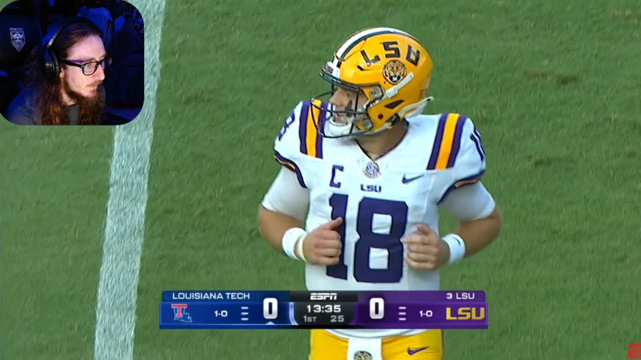 LSU FAN REACTS TO Louisiana Tech vs LSU | Full Game Highlights | 2025 ...