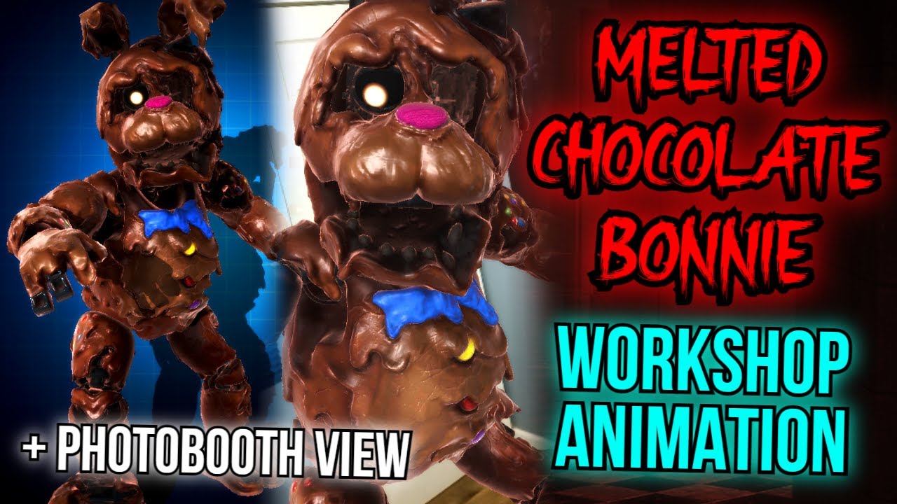 MELTED BONNIE WORKSHOP ANIMATION (+ Photobooth View) | FNaF AR Hop ...