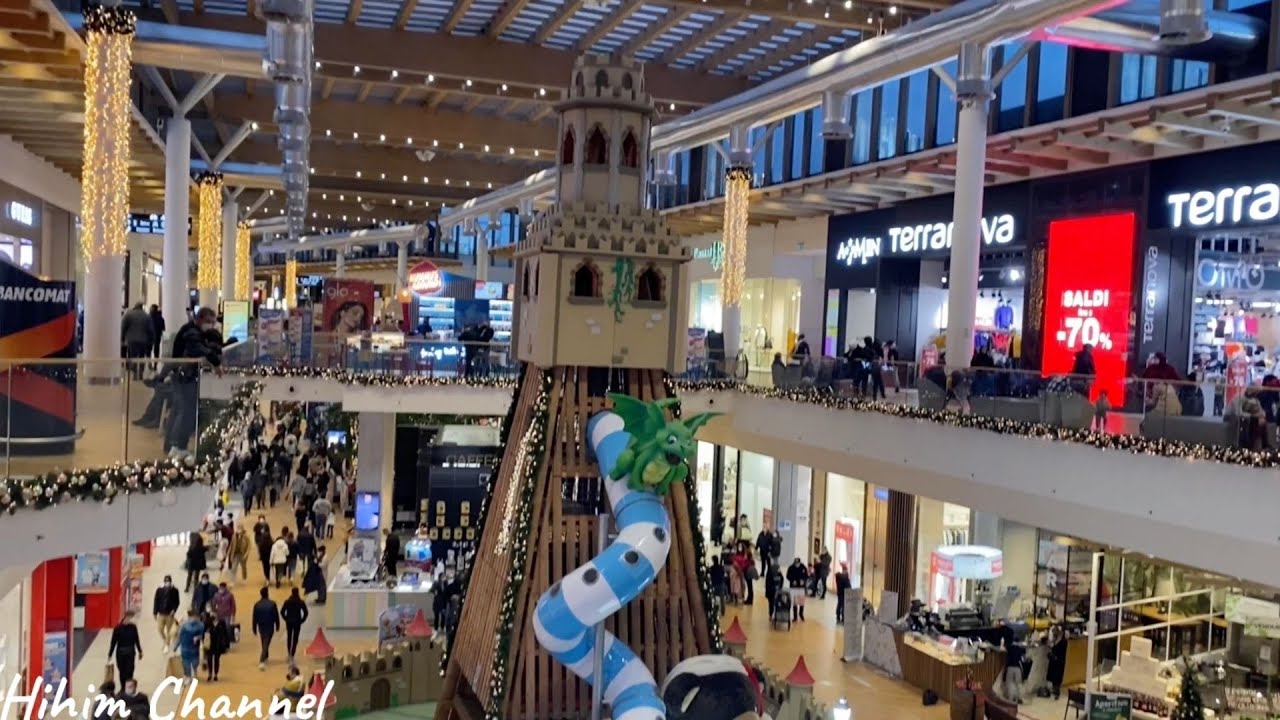 The BEST shopping center in ITALY!! [IL CENTRO (Arese)] - YouTube