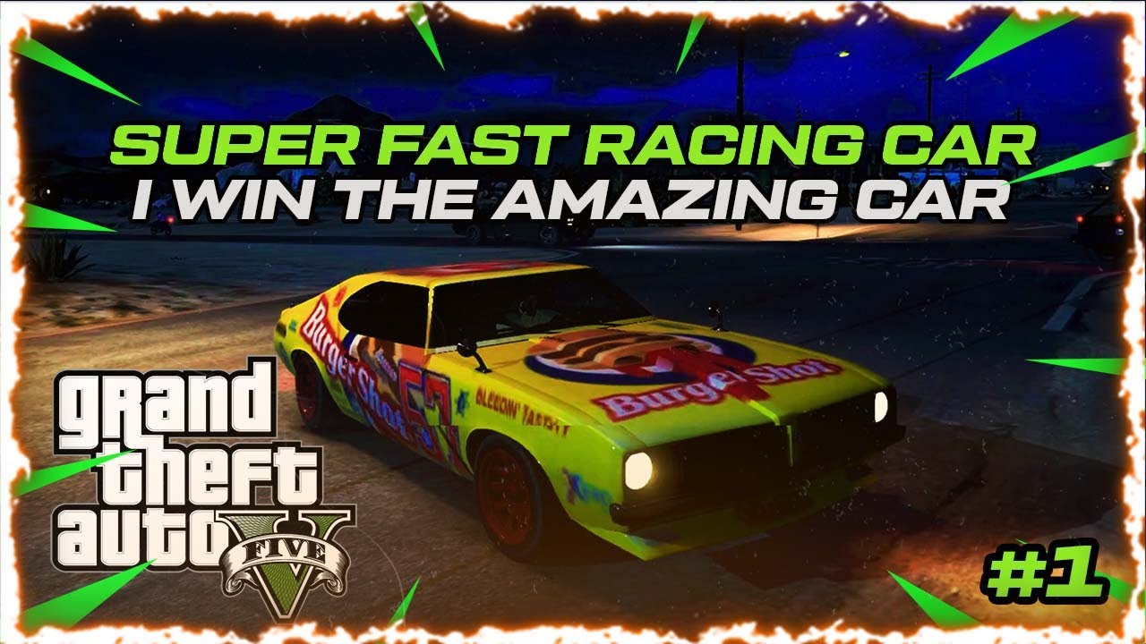 GTA 5 || I WIN THE AMAZING SUPER FAST RACING CAR 😍 || GTA V || RACE IN ...