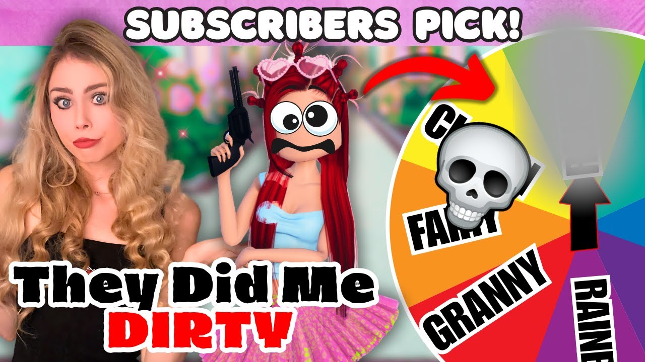 This WHEEL gave me CURSED Themes in Dress to Impress - YouTube