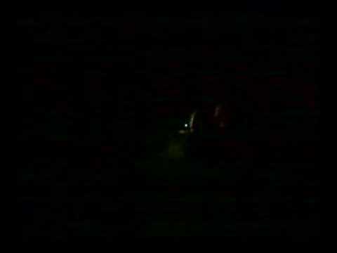 Flaming Trebuchet Night Launch - YouTube