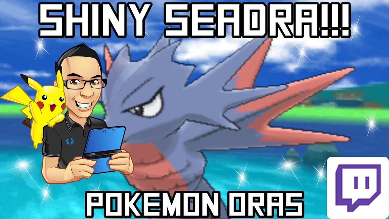 (ORAS LIVE SHINY POKEMON) Shiny Seadra - YouTube