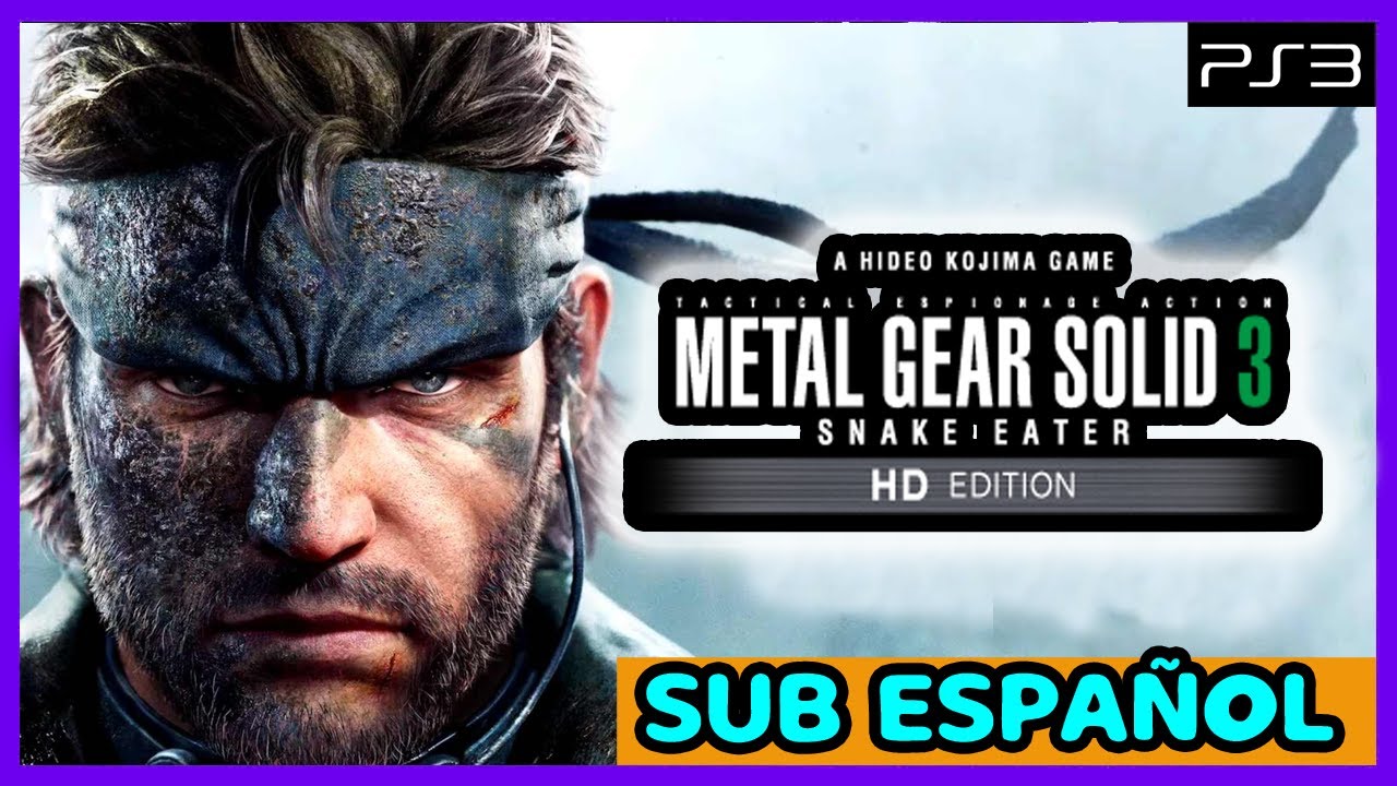 METAL GEAR SOLID 3 HD EDITION PS3 PKG (SUB ESPAÑOL) 🎮 ️ - YouTube