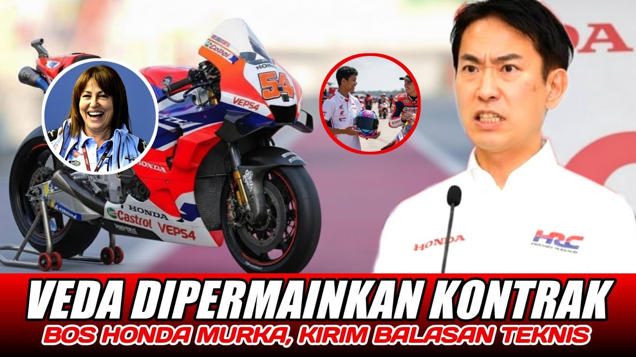 BOS HONDA MARKA !! Veda Ega P. dipermainkan begitu saja ~ tawanya ...