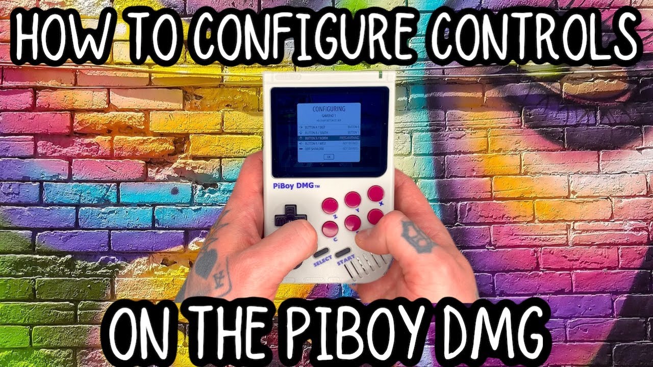 How To Configure Map Controls On The PiBoy DMG Handheld Raspberry Pi Console - RetroPie Guy ...
