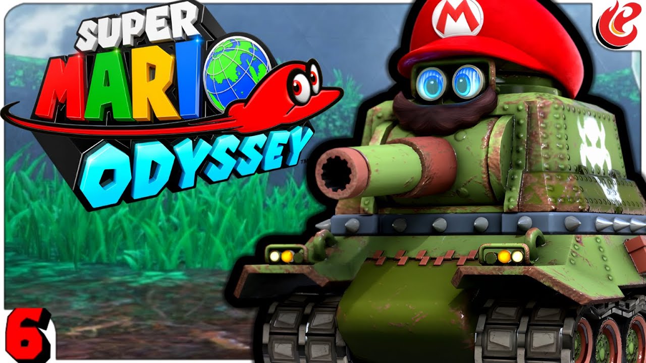 TREMBLE IN FEAR, TANK MARIO IS HERE | Let's Play Super Mario Odyssey #6 ...
