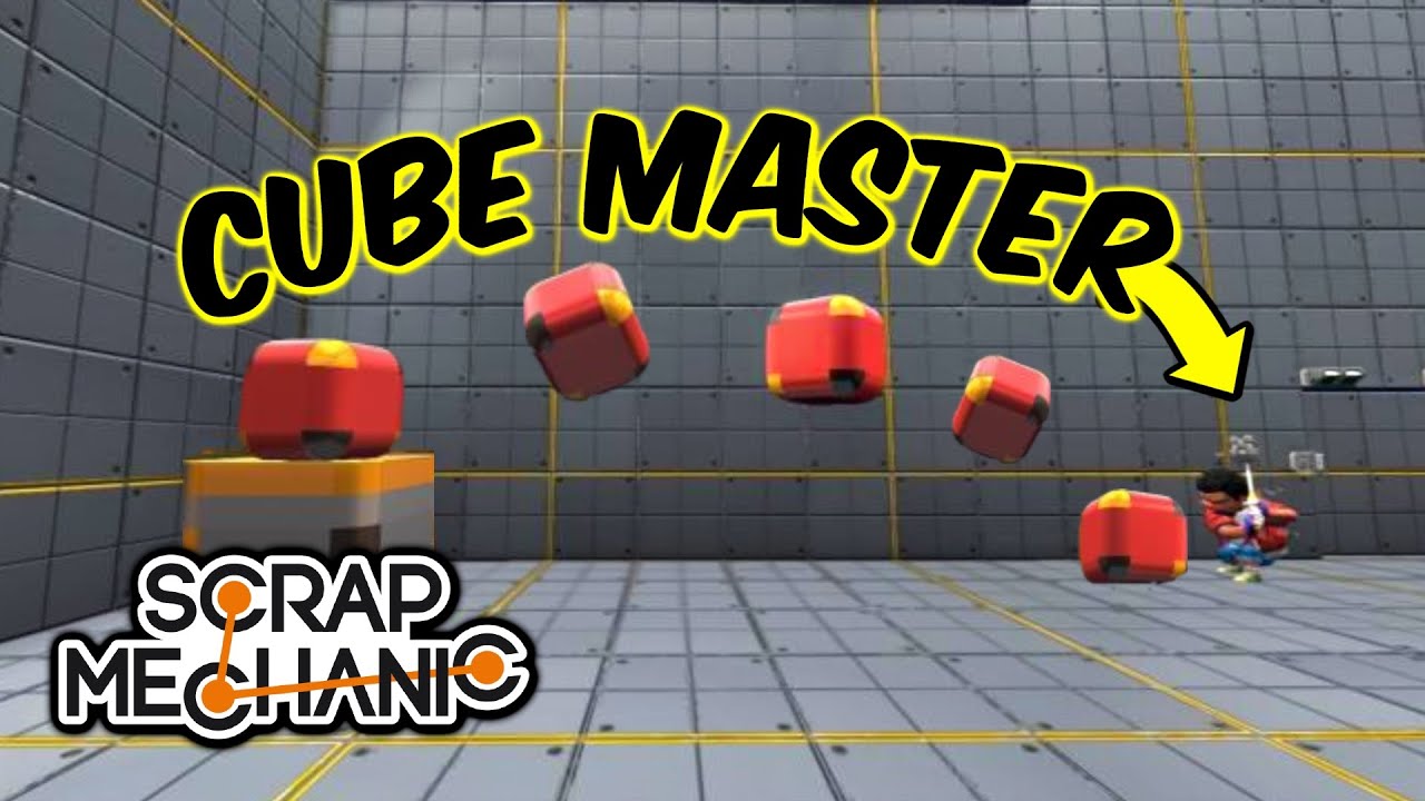 I've Become The Master Of My Own Cube Destiny!! // Scrap Mechanic ...