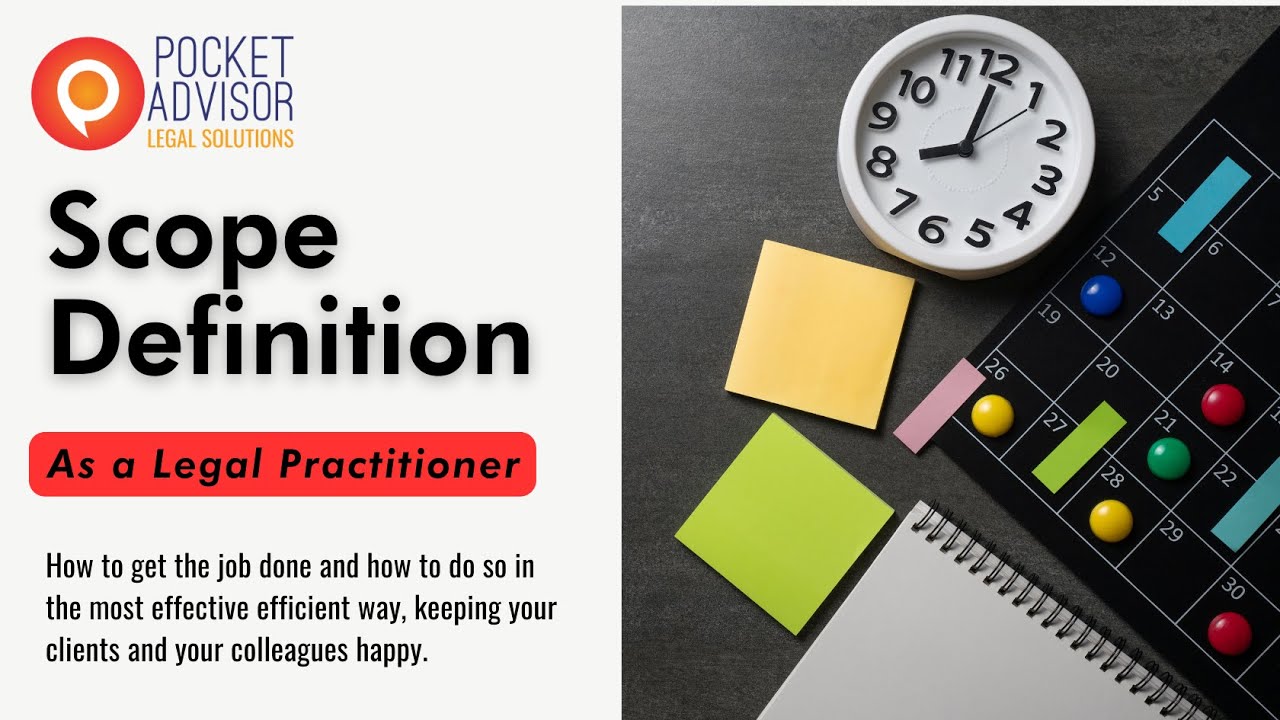 Scope Definition In Your Legal Matters - YouTube