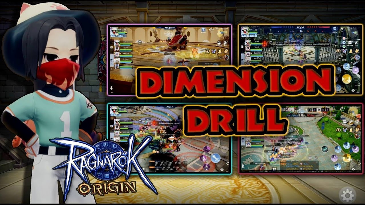 How to Play Dimension Drill - Ragnarok Origin Global - YouTube