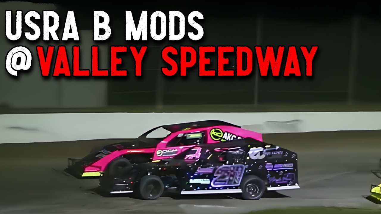 USRA B Modifieds Feature Race @Valley Speedway - YouTube