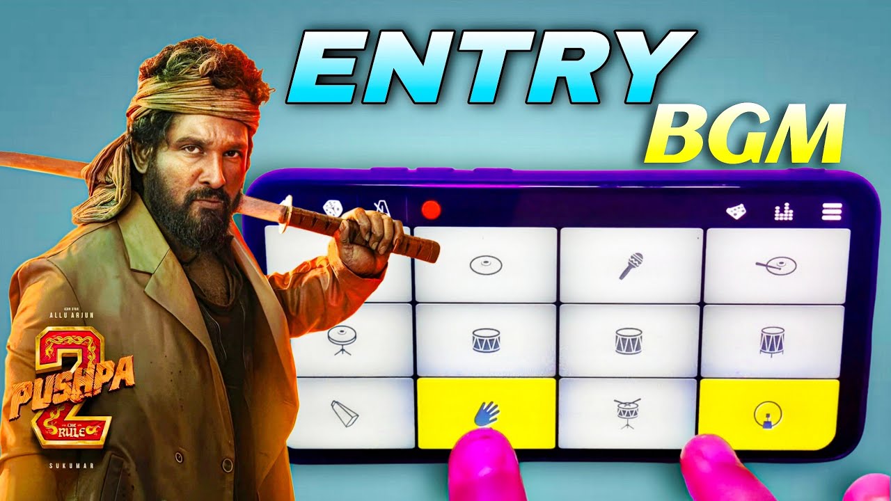 Pushpa 2 Entry Scene BGM | Pushparaj Entry | Allu Arjun Entry Pushpa 2 ...