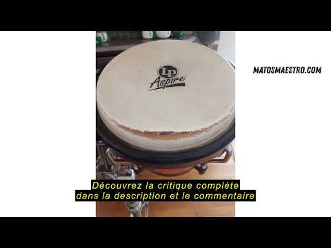 Avis sur la LP Latin Percussion Tête de bongo Aspire EZ Curve Rims taille 6 3/4\