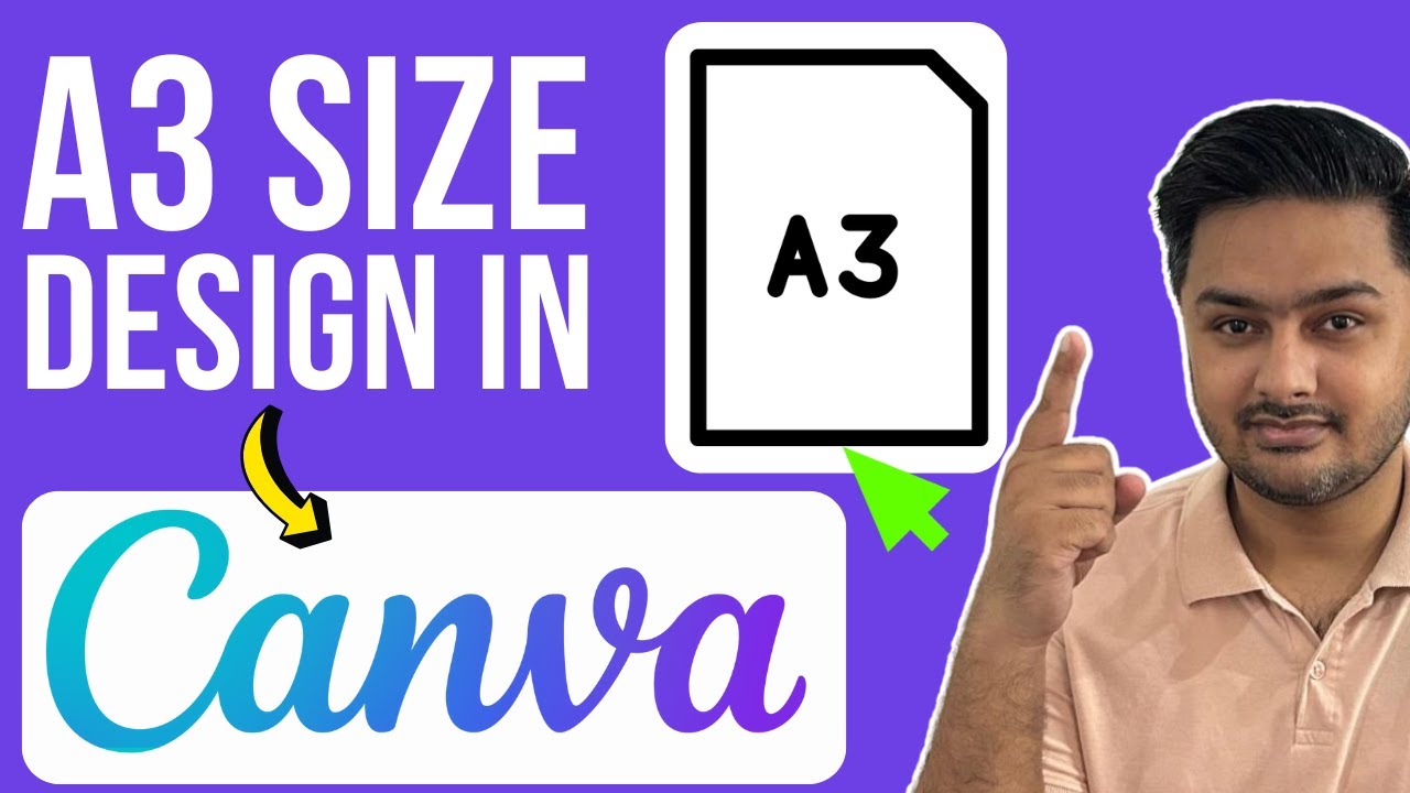 How to Make A3 Size in Canva ( 2025 Updated ) - YouTube