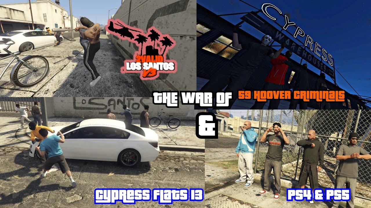 2V-LS V3 |CF-13's War With 59 Hoover LIVE |GTA 5 Roleplay PS4 & PS5 ...
