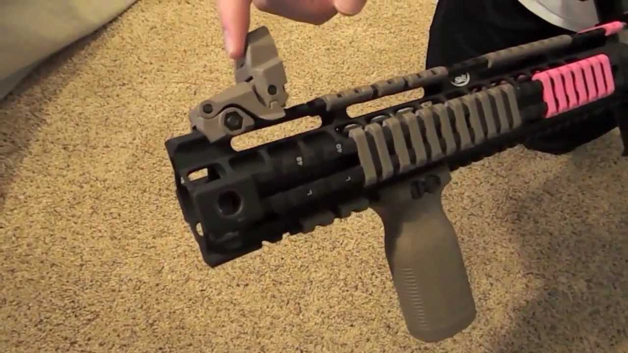 Custom M4 Airsoft Gun Review - YouTube