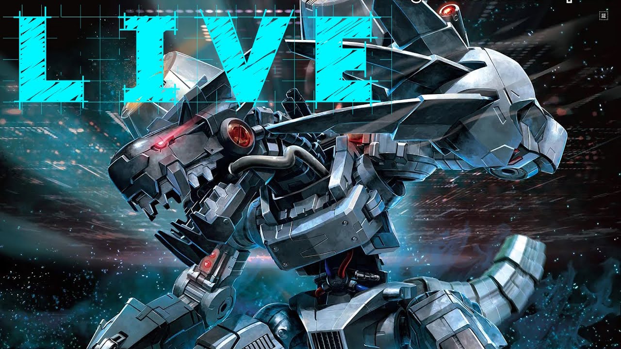Digimon Machinedramon Model kit Build Stream | Weebot The Robot Live ...