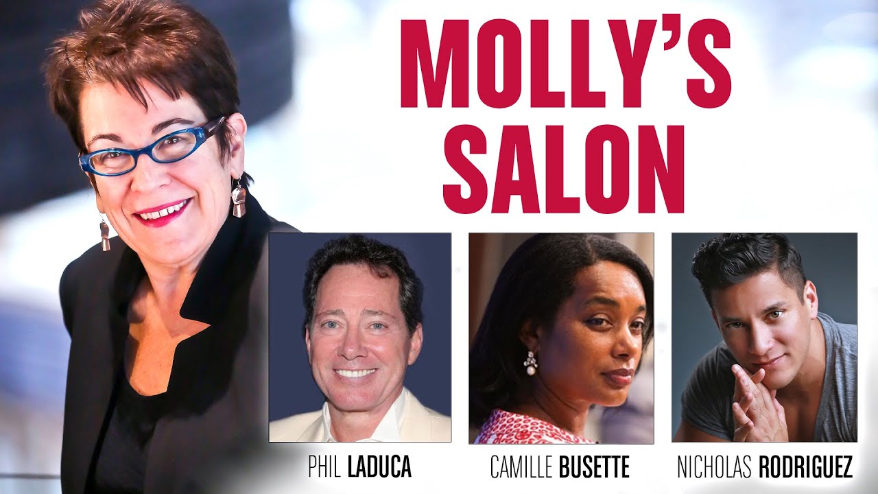 Molly's Salon: Phil Laduca, Camille Busette and Nicholas Rodriguez ...