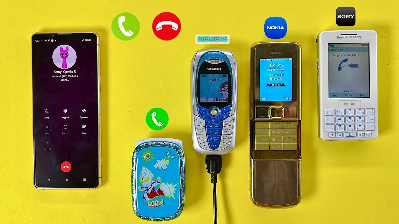 Sony Xperia 5 Calling on SIEMENS C65,Nokia 8800,Sony Ericsson M600i ...